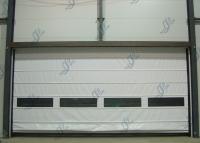 China Large High Speed Folding Door Dustproof With Plastic PVC Fabric Door Material for sale