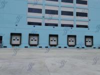 China Cushion PVC Sponge Dock Seals And Shelters With Aluminum Alloy Frame Structure for sale
