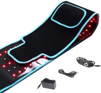 China Red Infrared LED Light Therapy Belt 850nm 660nm Back Pain Relief Wrap for sale