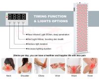 China High Power Red Light Therapy Panel Infrared 1000w Full Body For Heating 660nm 850nm for sale
