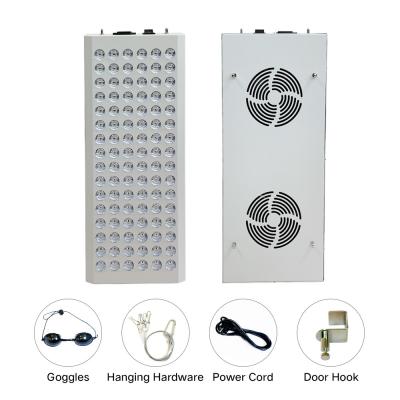 China Beauty Skin Care Red Infrared Light Therapy 600W 660nm 850nm Panel for sale