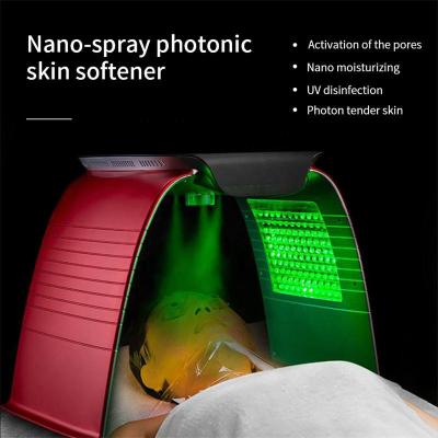 China Spray Skin 8 Colors PDT Therapy Light Led Face Mask Panel Device Photon 240V for sale