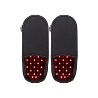China 660nm 850nm Red Light Therapy Slippers Pain Relief 34x31x8cm Black Color for sale