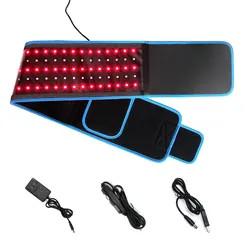 China 660nm 850nm Infrared Red Led Light Therapy Belt For Back Legs Waist Pain Relief for sale