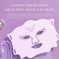 China silicone PDT LED Red Light Therapy Face Mask Home Use For Skin Care for sale
