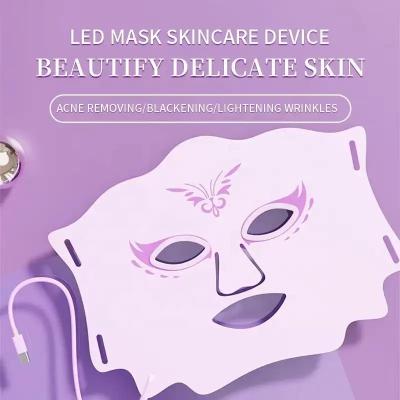 China silicone PDT LED Red Light Therapy Face Mask Home Use For Skin Care for sale