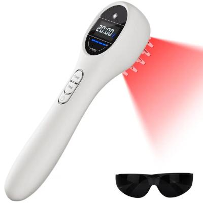 China Red Light Therapy Hair Regrowth Comb Near Infrared Hair Growth Scalp Massager for sale