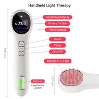 China PDT LED Light Hair Regrowth Comb Near Infrared Hair Growth Scalp Massager for sale