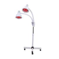 China Skin Rejuvenation Physiotherapy Infrared Lamp Time Temperature Control Double Caps for sale