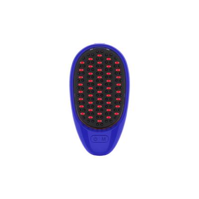 China Hair Growth Massage Comb Electric Cordless Therapy Red Blue LED Hair Growth Comb Scalp Massaging Anti-Hair Loss for sale