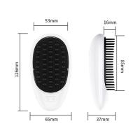 China Hair Smoth Comb Electric Cordless Therapy Red Blue LED Hair Growth Comb Scalp Massaging Anti-Hair Loss for sale