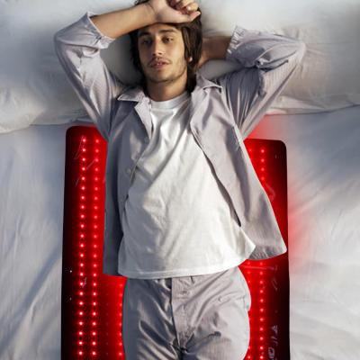 China Full Body Red Light Therapy Pads Yoga Mat LED Infrared Light Blanket for sale