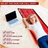 China 945pcs LEDS Red Light Therapy Pads Yoga Mat LED Infrared Light Belt for sale