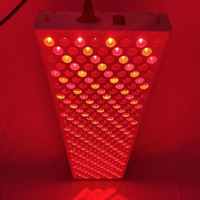 China 1500W Red Light Therapy Lamp 630/660/810/850nm Infrared Led Treatment Lamp for sale