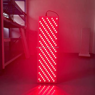 China Custom Wavelengths Aluminum 660NM 850NM 1000W LED Infrared Red Light Therapy Device Panel for Full Body Size 910*210*65mm for sale