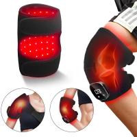 China Infrared LED Knee Brace with Vibration & Heat – 660/850nm Red Light Therapy Device for Arthritis, Injury Recovery & Pain Management for sale