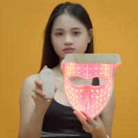 China Multi-Wavelength Red Light Therapy Face Mask – 288 LEDs (660/460/850/1064nm), Wireless, 3 Timer Settings, CE/FCC/RoHS Certified for sale