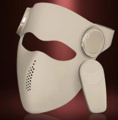 China 4-Wavelength LED Facial Mask – 3D Design, 288 LEDs (660nm, 460nm, 850nm, 1064nm), Dual Modes, Skin Care Light Therapy, CE/FCC/RoHS for sale