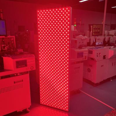 China 6000W Red Light Therapy Panel with 660nm 850nm Wavelength LED Light Therapy Machine for No Flicker Infrared Light Therapy for sale