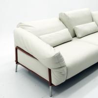China Dual Motor Modern Design Recliner Sofa Zero Wall Leather Power Reclining Sofa for sale