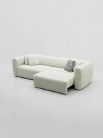China Electrically Operated Sofa Beds Modern Motorized Sleeper Sofa With High Density Foam for sale
