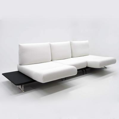 China Leather Or Fabric Rotating Sofa 90 Degree Swivel 3 Seater 2 Seater For Living Room for sale