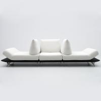 China Leather Or Fabric Rotating Sofa 90 Degree Swivel 3 Seater 2 Seater For Living Room for sale