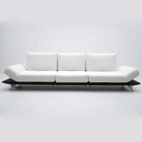 China Leather Or Fabric Rotating Sofa 90 Degree Swivel 3 Seater 2 Seater For Living Room for sale