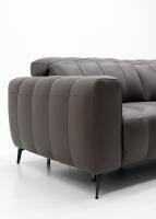China OEM Support Modern Recliner Sofa With Headrest And Footrest Separately Control for sale