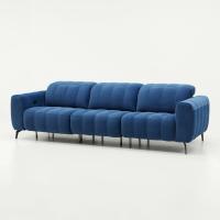 China Functional Modern Recliner Sofa With Independent Headrest And Footrest Adjustment for sale