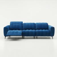 China Functional Modern Recliner Sofa With Independent Headrest And Footrest Adjustment for sale