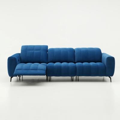 China Functional Modern Recliner Sofa With Independent Headrest And Footrest Adjustment for sale