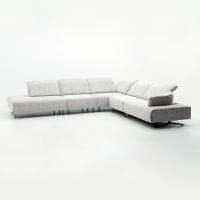 China Pet Friendly L Shaped Power Reclining Sectional Modular Power Sofa For Showroom for sale