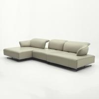 China Smart Power Recliner Sectional Sofa Sliding Back Reclining Couch For High End Living for sale