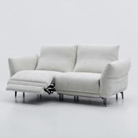 China Interior Modern Recliner Sofa With Soft Cushion Elegant Fabric Electric Recliner Sofa Set for sale