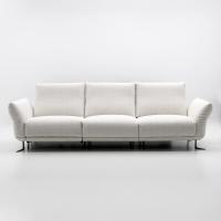 China High back modern recliner sofa with adjustable headrest and armrest for sale