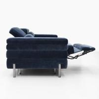 China Modern Recliner Sofa With Zero Wall Design Minimalist Power Sofa For Living Room for sale