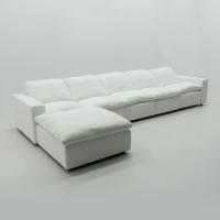 China Modern Recliner Sofa Couch | Feather Filled Cushion With Deep Relax Seating for sale