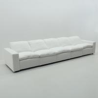 China Modern Recliner Sofa Couch | Feather Filled Cushion With Deep Relax Seating for sale