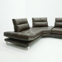 China Scratch Resistant Modern Reclining Sectional Sofa With Chaise Easy Clean U Shaped for sale