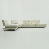 China KD Design Reclining Modular Sectional Sofa Dual Motor L Shaped For Living Room for sale