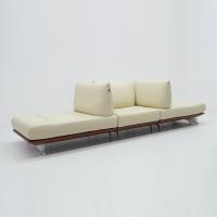 China Luxury Style Dual Directional Sofa Rotating Seat Sofa For Modern Living Room for sale