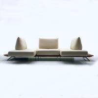 China Luxury Style Dual Directional Sofa Rotating Seat Sofa For Modern Living Room for sale