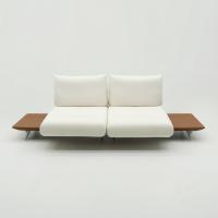 China Minimalist Multi Functional Double Sided Reversible Sofa With Face To Face Seating for sale