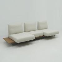 China OEM Contemporary Rotated Sofa With Flexible Seating Layout High Resilience Foam for sale