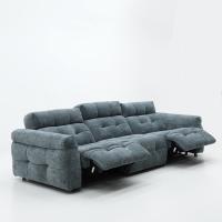 China High Back Modern Fabric Recliner Sofa Cloud Like Sitting Zero Wall Design OEM Logo for sale