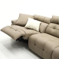 China Cloud Comfort Modern Living Room Reclining High Back Power Reclining Sofa for sale