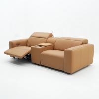 China Luxury Style Modern Home Cinema Sofa Adjustable Headrest Theater Recliner Sofa for sale