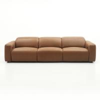 China Luxury Powered Recliner Sofa Italian Style Minimalist Design Power Couch Recliner for sale