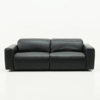 China Dual Motor Modern Reclining Couch Adjustable Headrest Footrest Stylish Reclining Sofa for sale